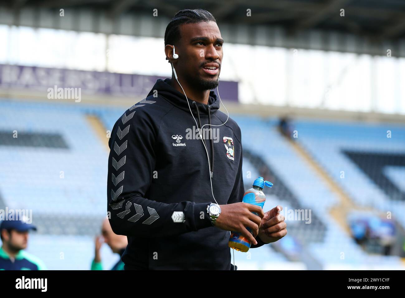 Coventry City's Haji Wright before the Sky Bet Championship match at ...
