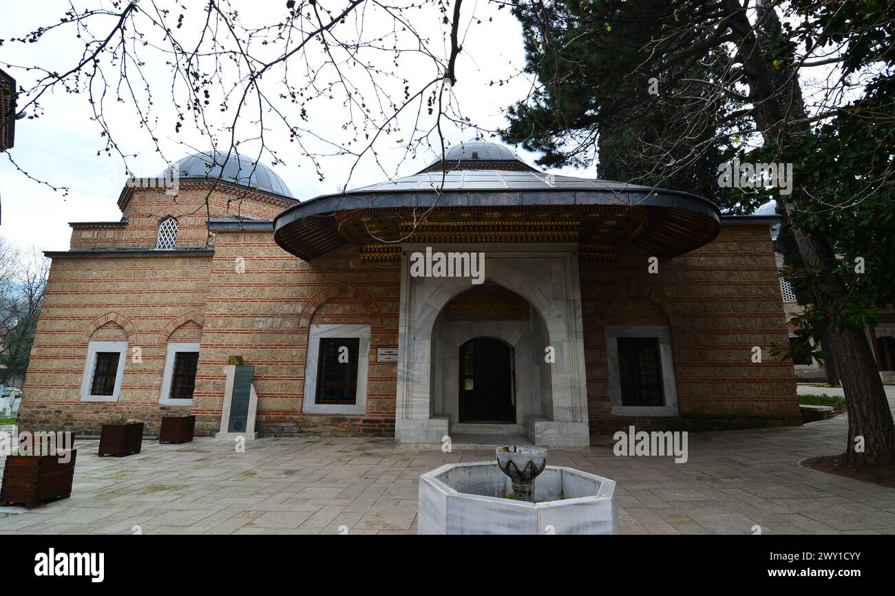 1. Murat Tomb, located in Bursa, Turkey, was built in the 14th century ...