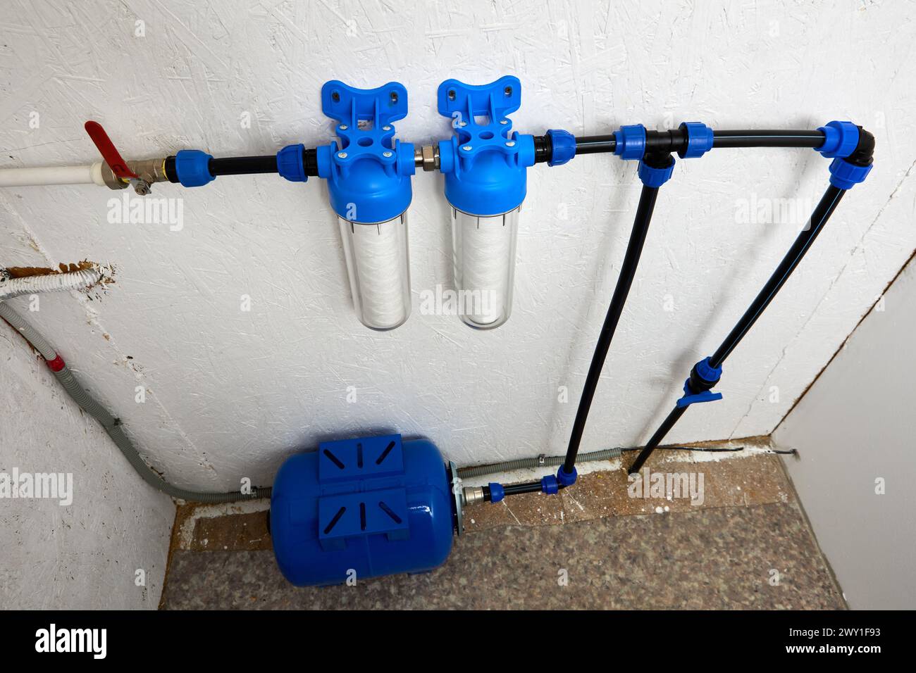 Hydraulic accumulator, reverse osmosis storage tank and string wound ...