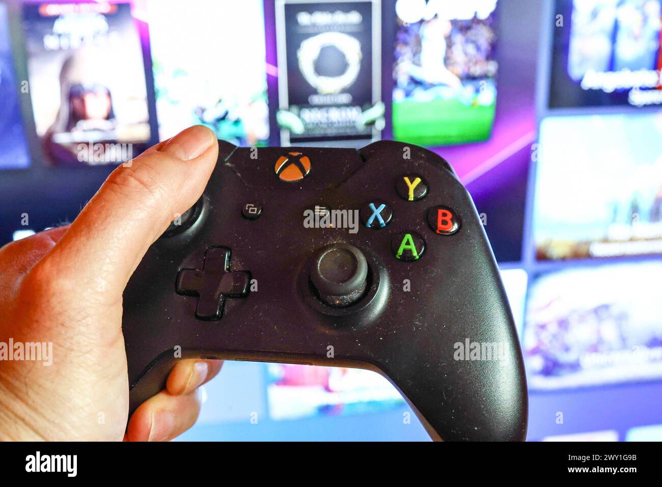 X-Box controler *** X Box controller Copyright: xLobeca/RHx Stock Photo ...