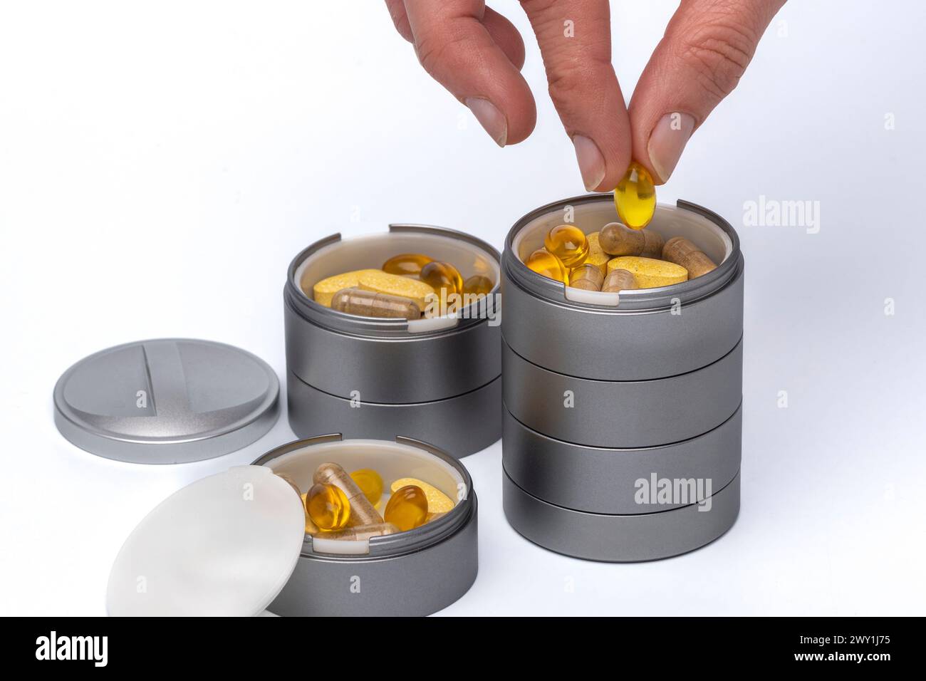 Pills pot hi-res stock photography and images - Alamy
