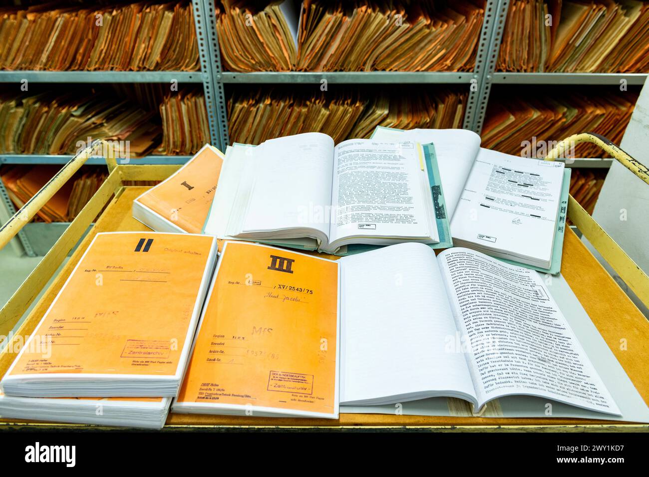 Stasi files hi-res stock photography and images - Alamy