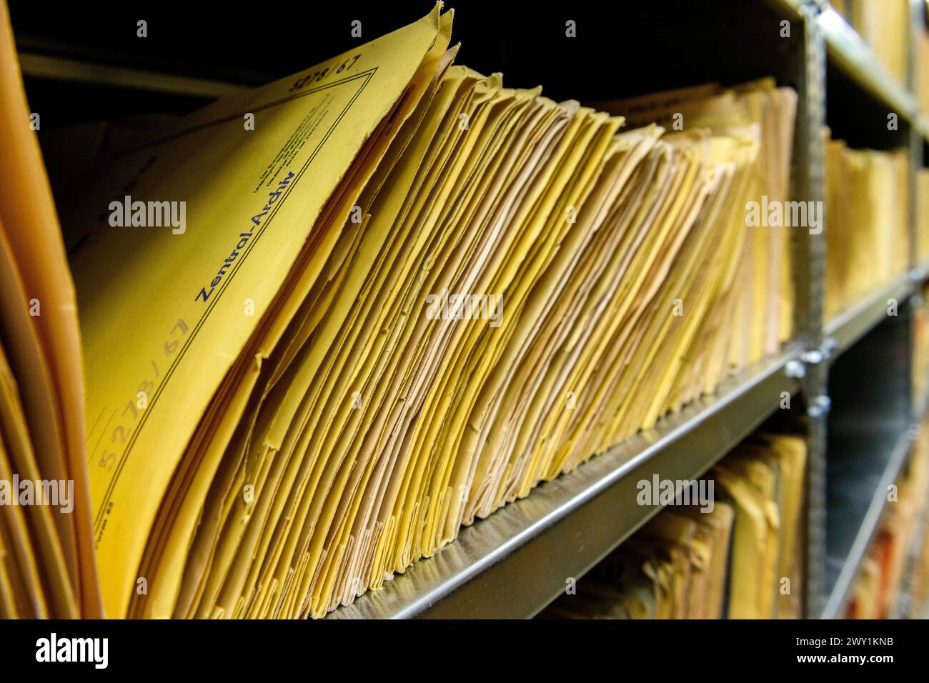 Stasi Archives: Files and Folders in Huge Storage Space The Federal ...
