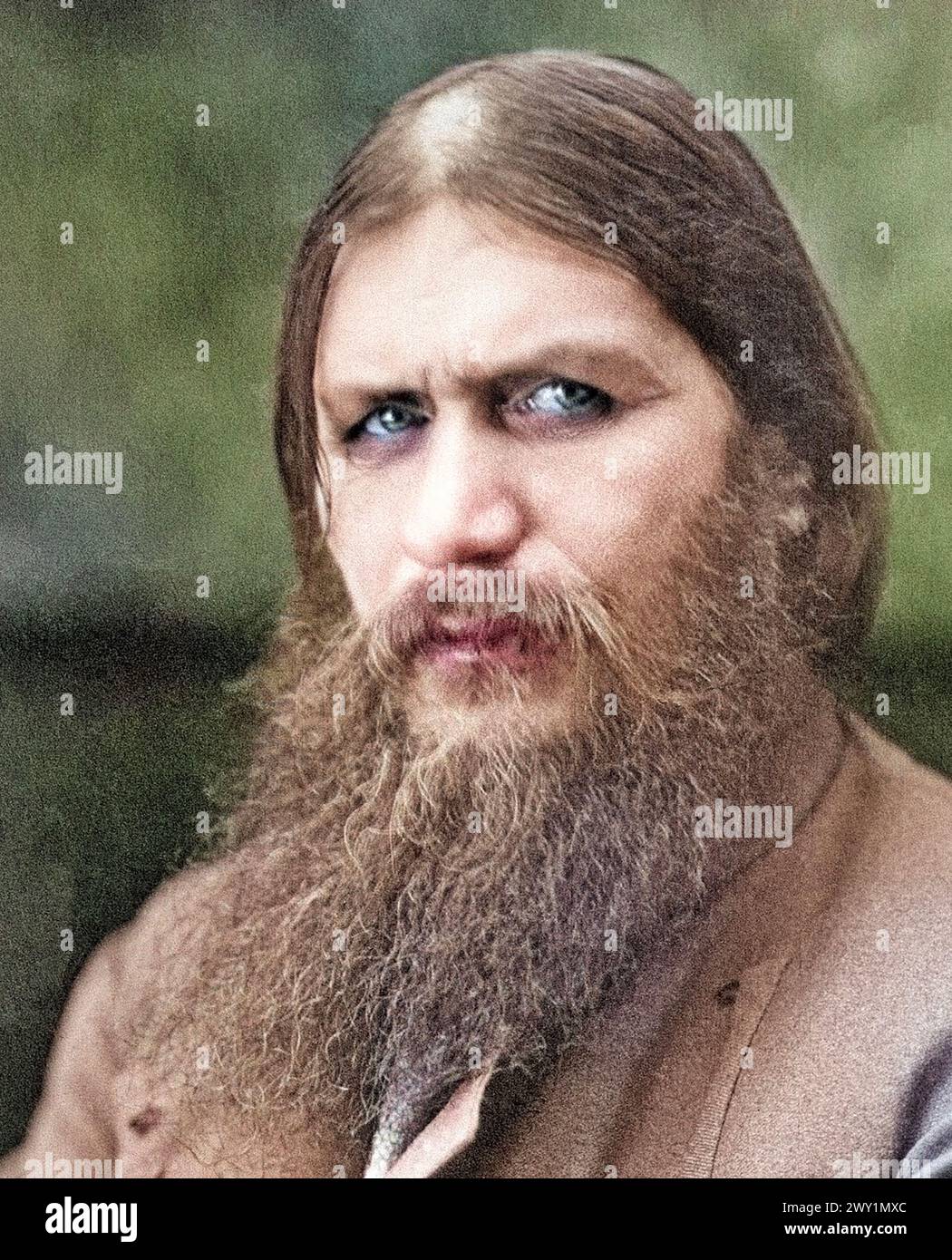 GRIGORI RASPUTIN (1869-1916) Russian mystic and holy man about 1910 ...