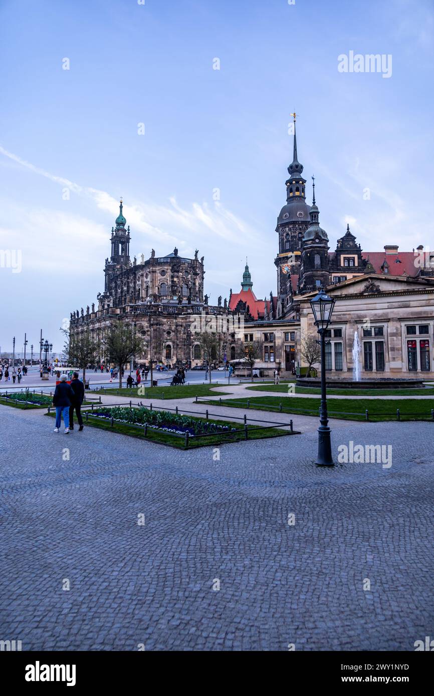 A short evening stroll through the beautiful historic city centre of ...