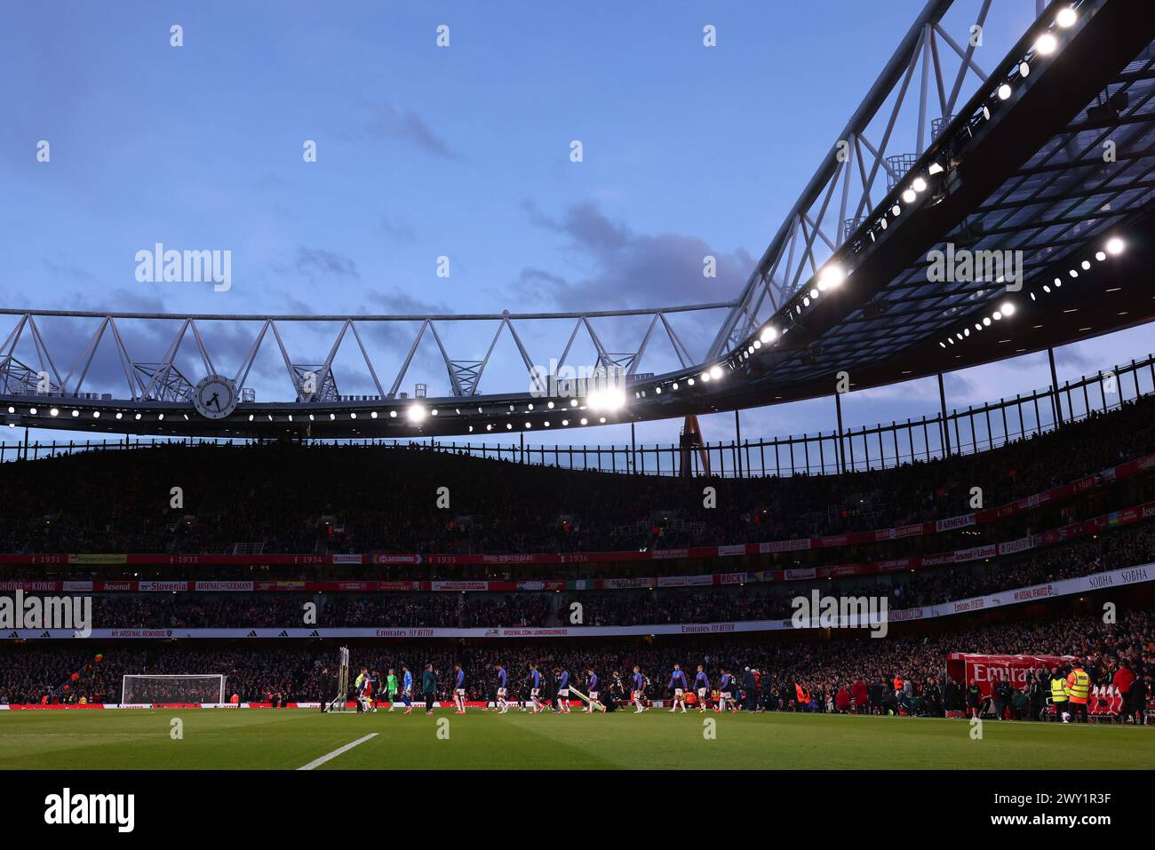 Emirates Stadium, London, UK. 3rd Apr, 2024. Premier League Football ...