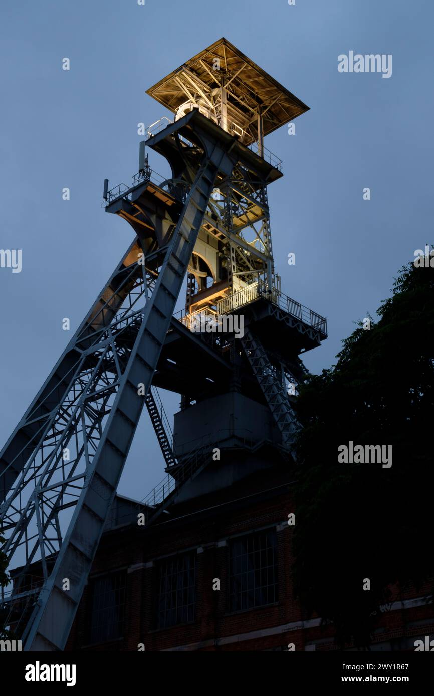 L'ancien site minier de Wallers Mining site of Wallers Stock Photo - Alamy