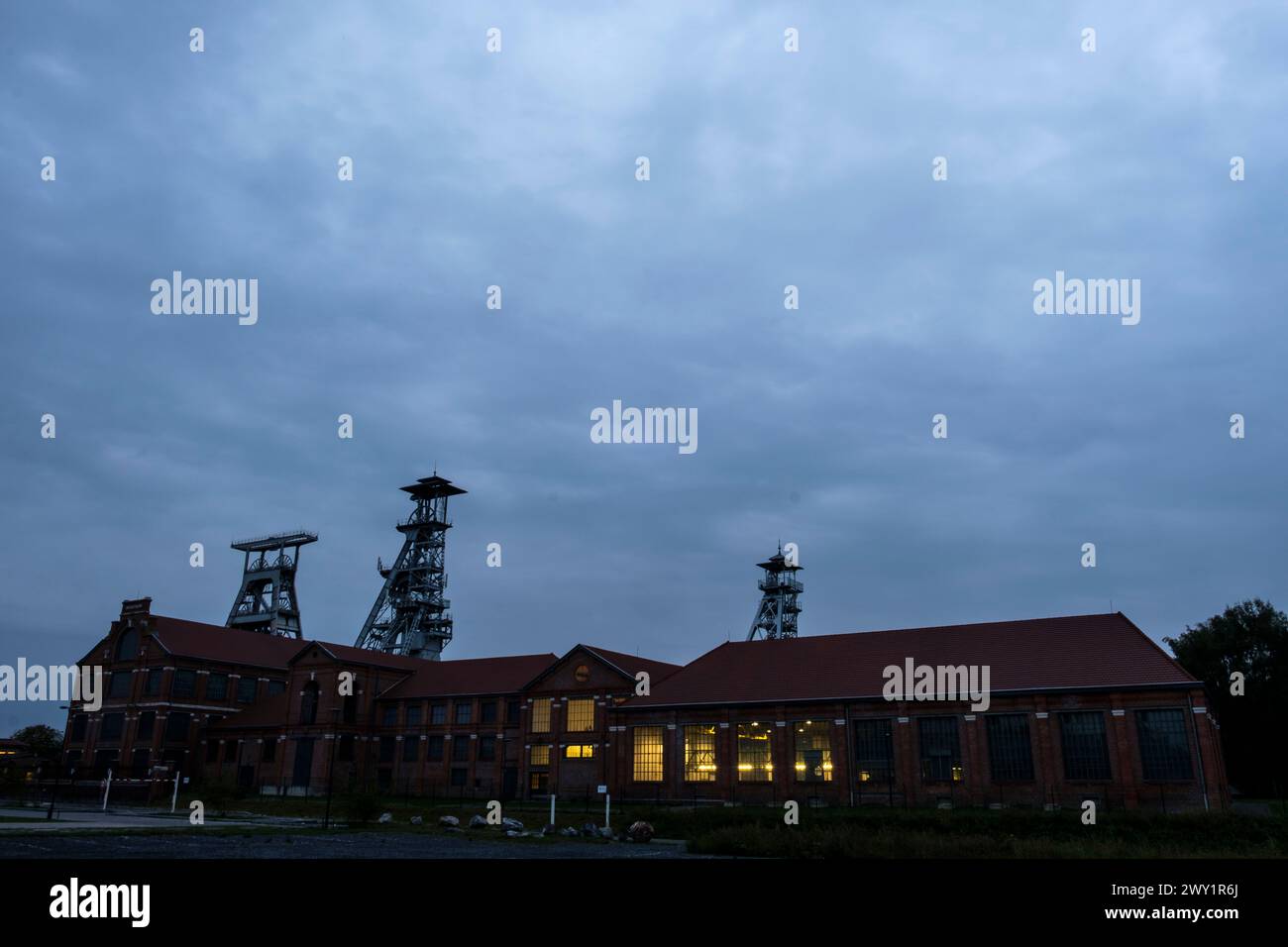 L'ancien site minier de Wallers Mining site of Wallers Stock Photo - Alamy