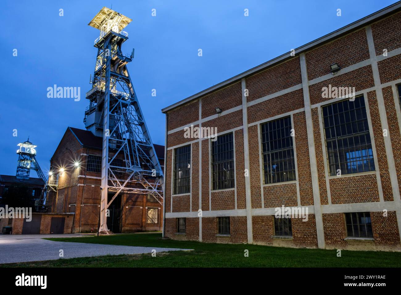 L'ancien site minier de Wallers Mining site of Wallers Stock Photo - Alamy