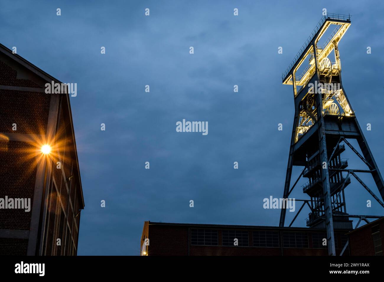 L'ancien site minier de Wallers Mining site of Wallers Stock Photo - Alamy