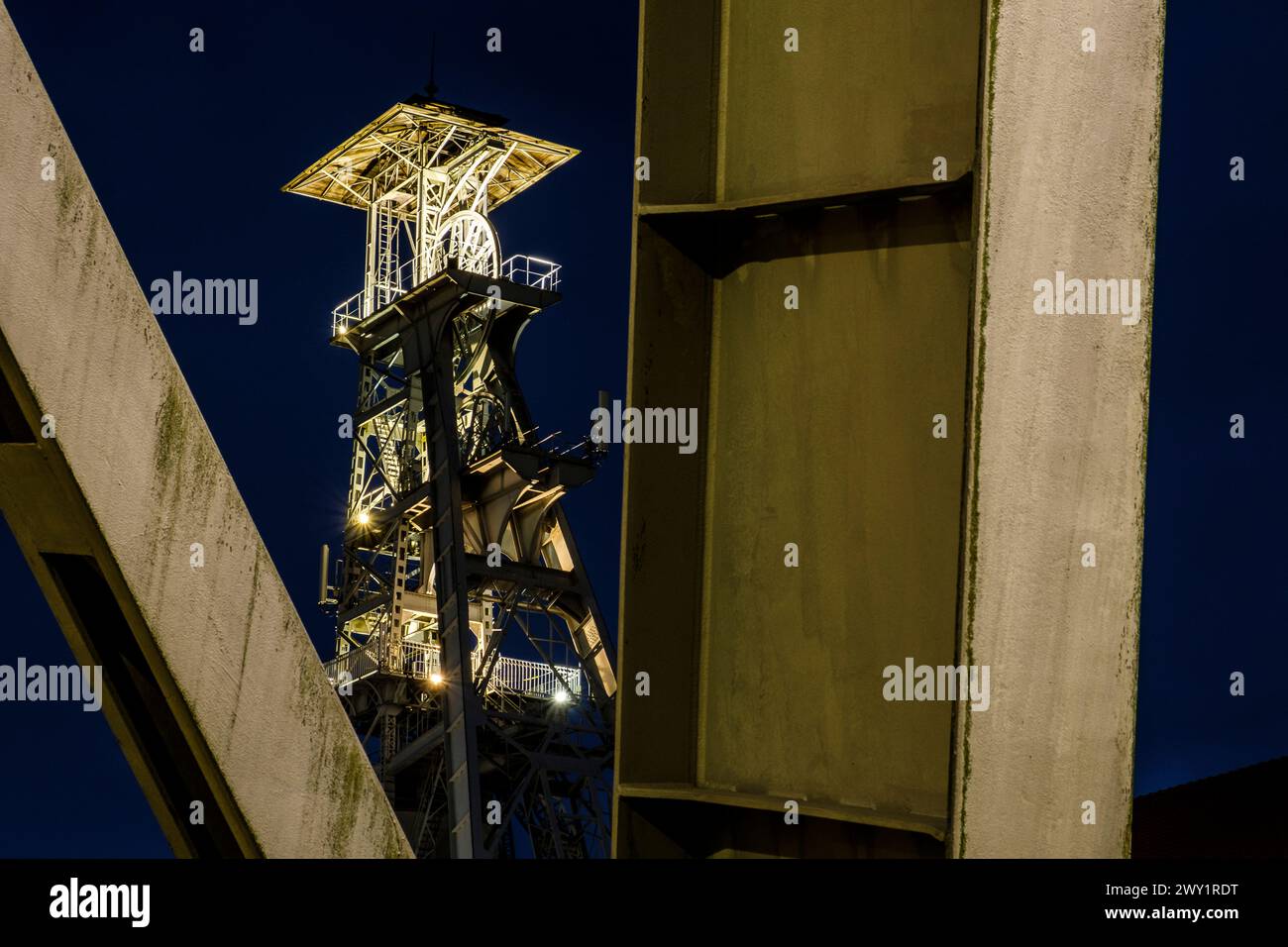 L'ancien site minier de Wallers Mining site of Wallers Stock Photo - Alamy