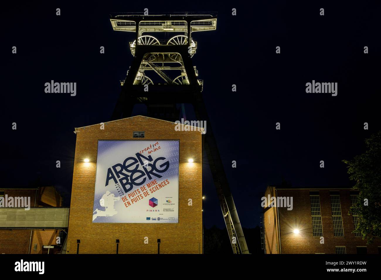 L'ancien site minier de Wallers Mining site of Wallers Stock Photo - Alamy