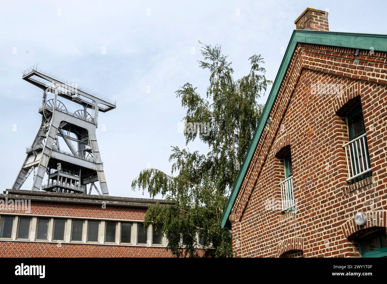 Cite miniere a Wallers Mining town around Wallers mining site Stock ...