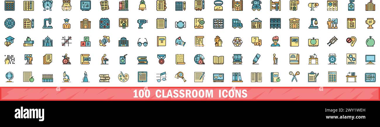 Disabled child class work Stock Vector Images - Alamy