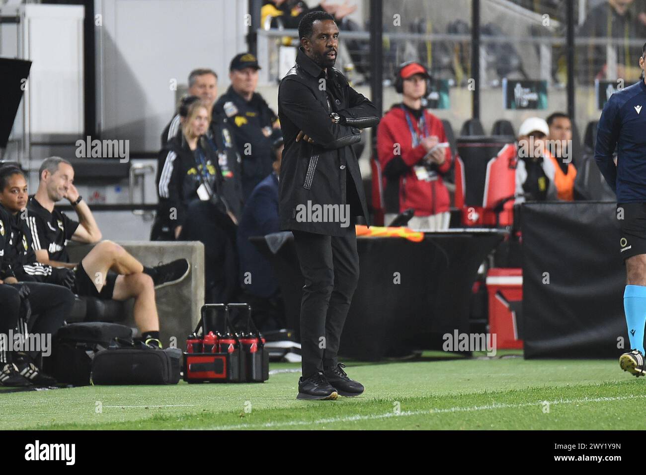 Columbus, Ohio, USA. 2nd Apr, 2024. Columbus Crew head coach Wilfred ...