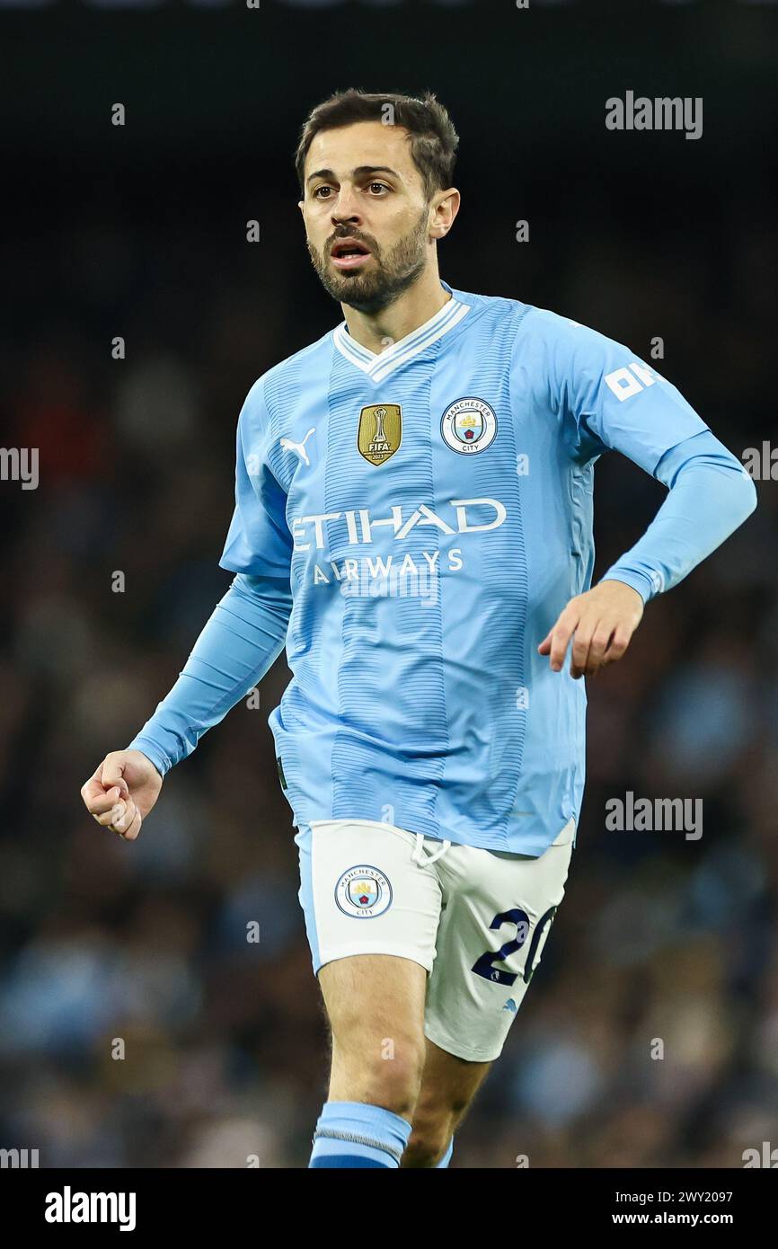 Bernardo Silva of Manchester City during the Premier League match ...
