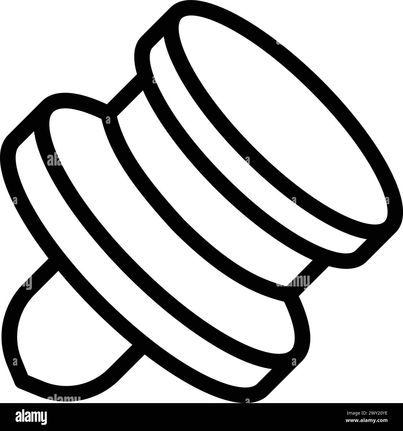 Pin fastening Stock Vector Images - Alamy