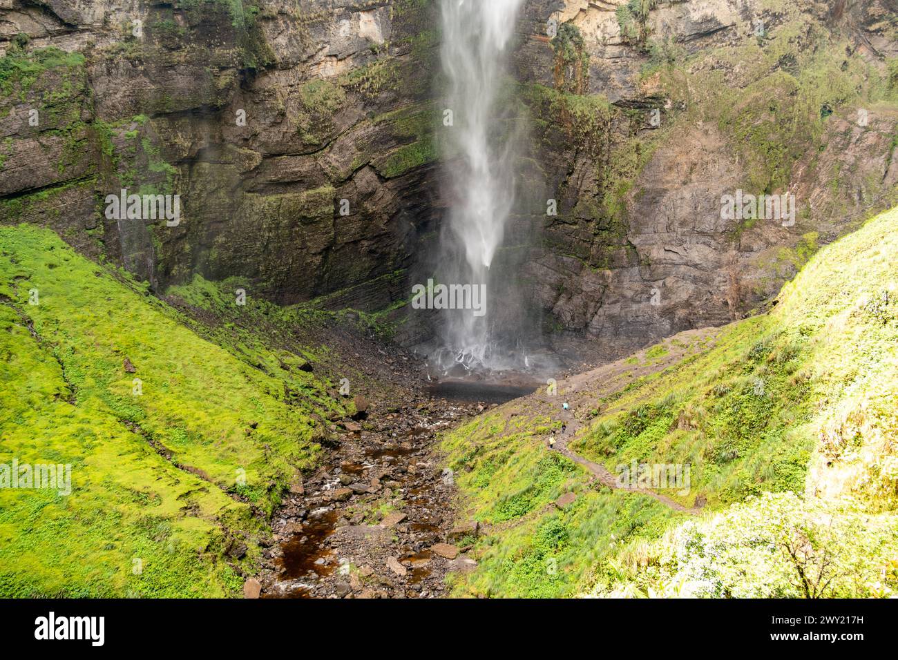 Gocta waterfall in Amazonas, Peru is the 11th highest waterfall in the ...