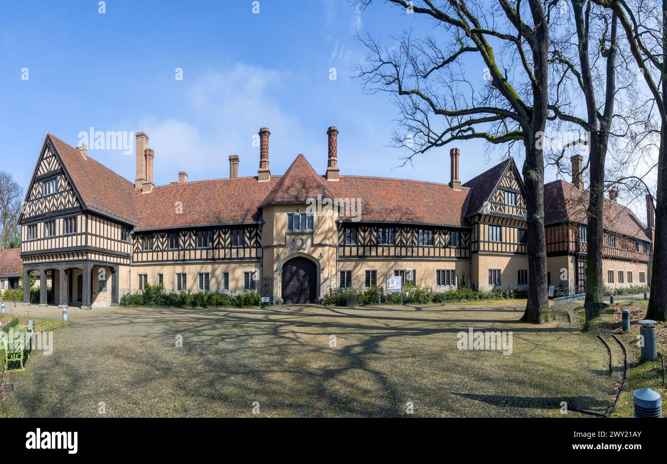 Cecilienhof Palace in New (Neuer) park, Potsdam, Germany Stock Photo ...