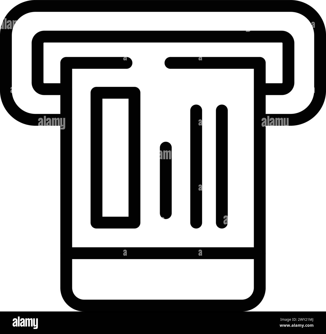 Automated ticketing machine Black and White Stock Photos & Images - Alamy