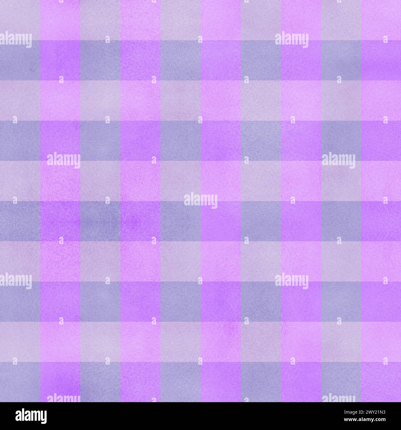 Hand-drawn watercolor illustration. Checkered seamless pattern. Plaid ...