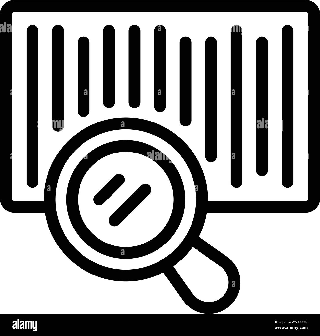 Warehouse worker scanner Stock Vector Images - Alamy