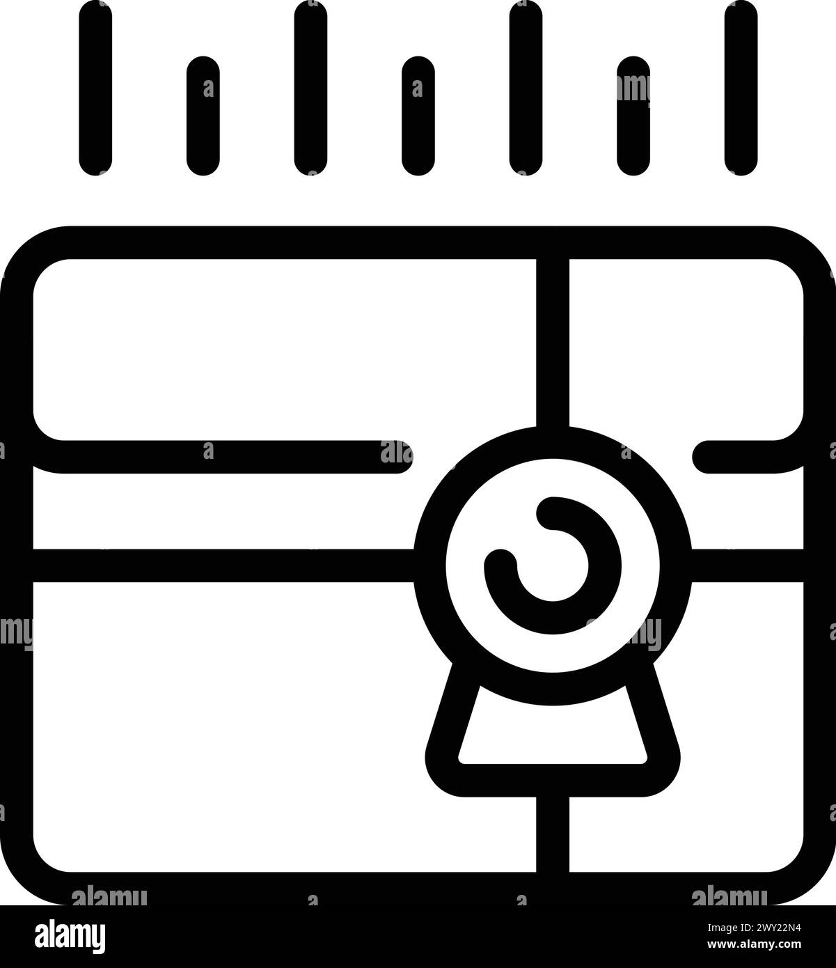 Envelope postal service icon outline vector. Express delivery ...