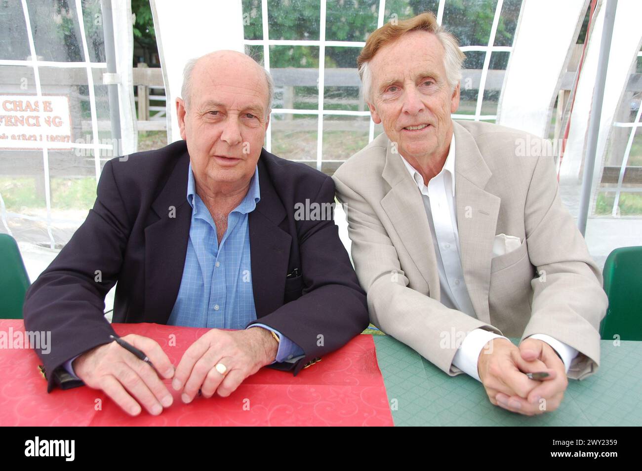 Harold Snoad and Michael Knowles at The Croft & Perry Day at ...