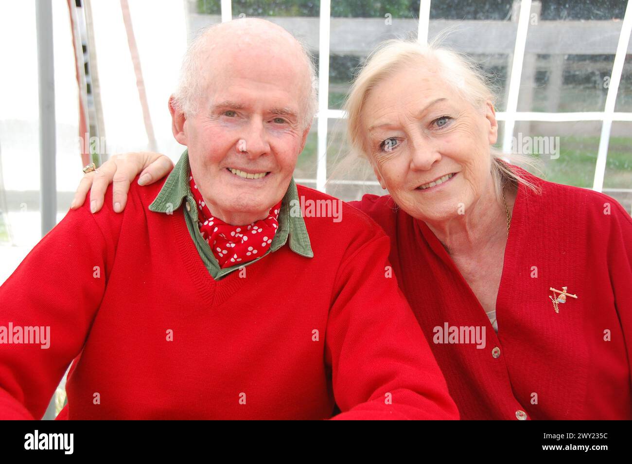 John Clegg and Yvonne Marsh at The Croft & Perry Day at Bressingham ...