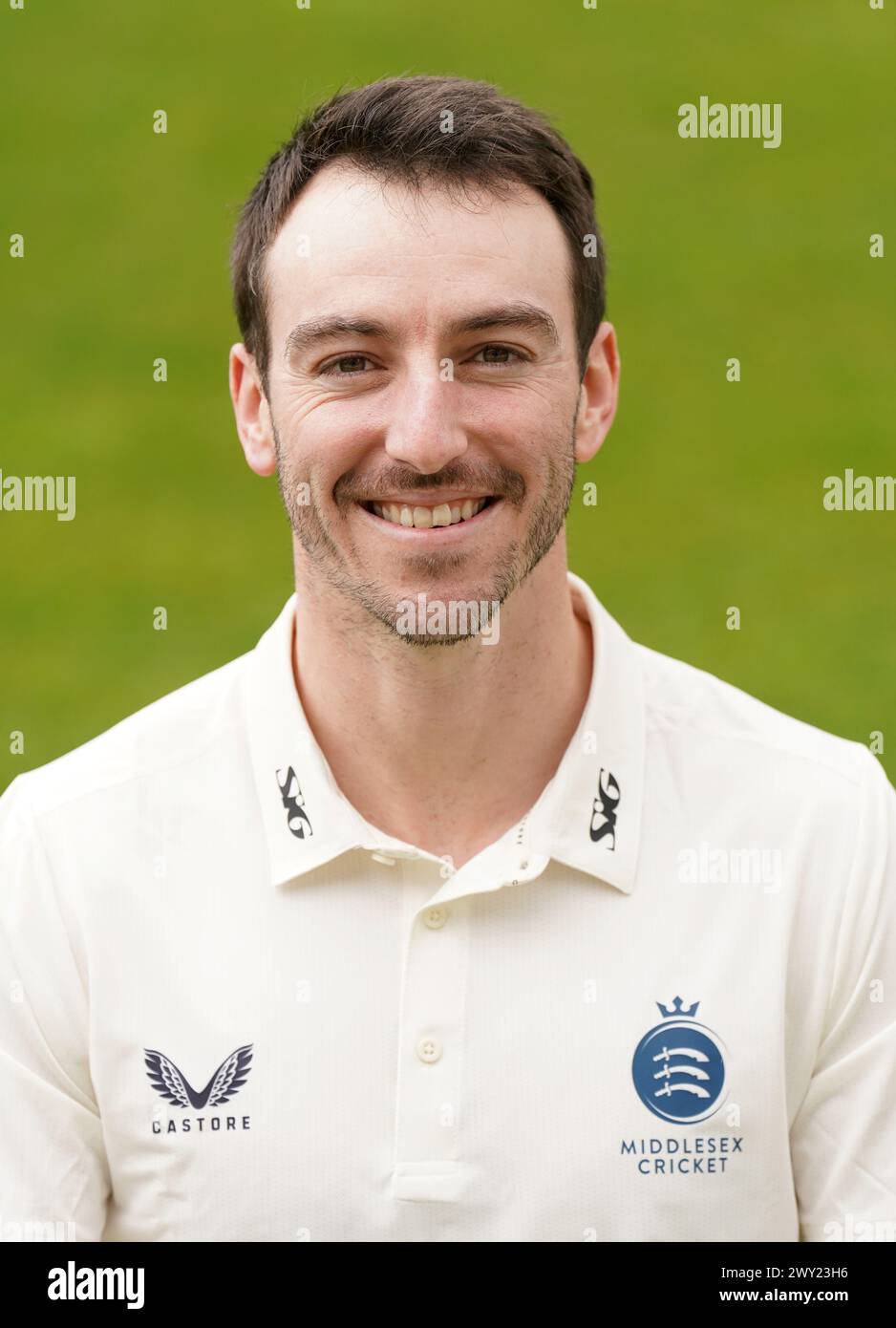 Middlesex's Toby Roland-Jones during a media day at Lord's, London ...