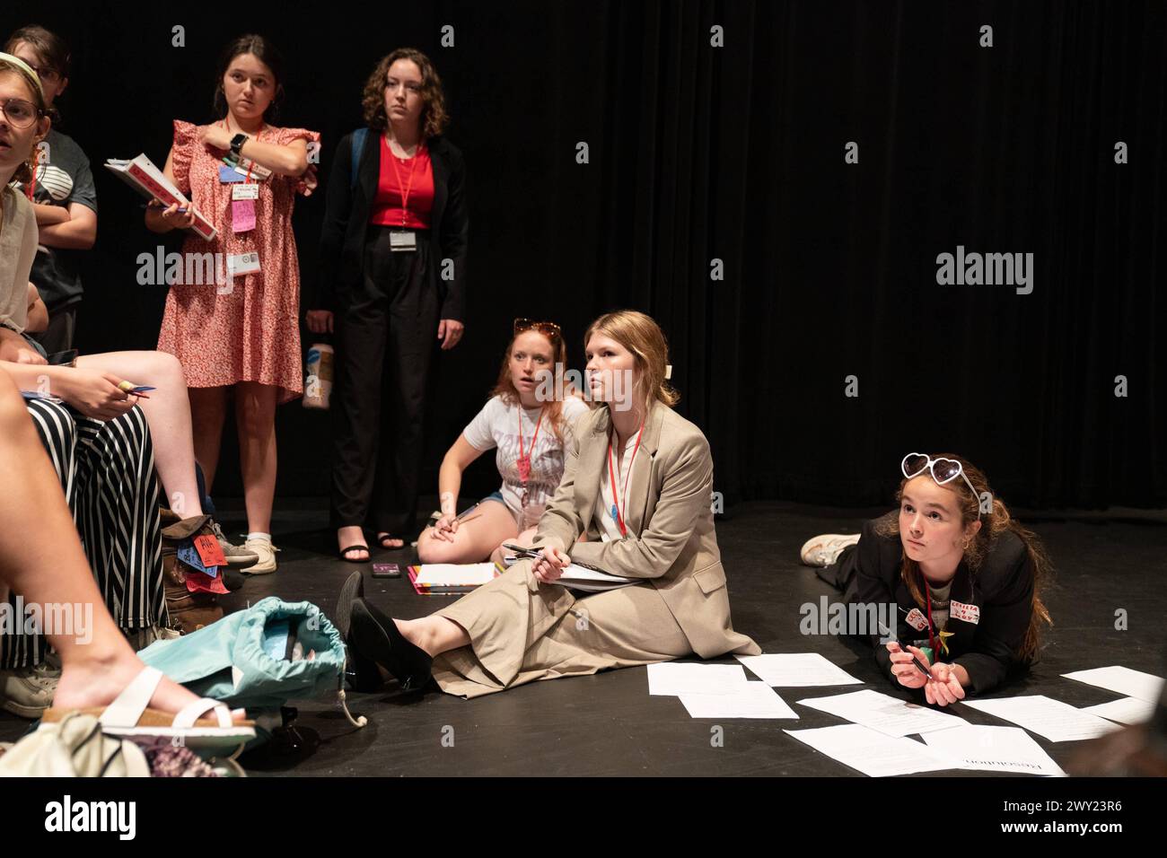 Girls State 2024 Girls State 2024 Faith Glasgow, Cecilia Bartin ...