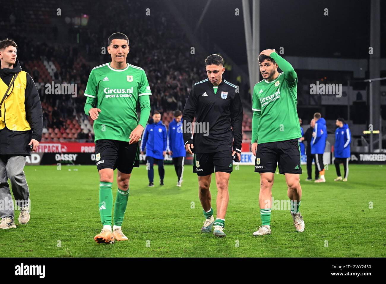 UTRECHT - Younes Namli of PEC Zwolle during the Dutch Eredivisie match ...