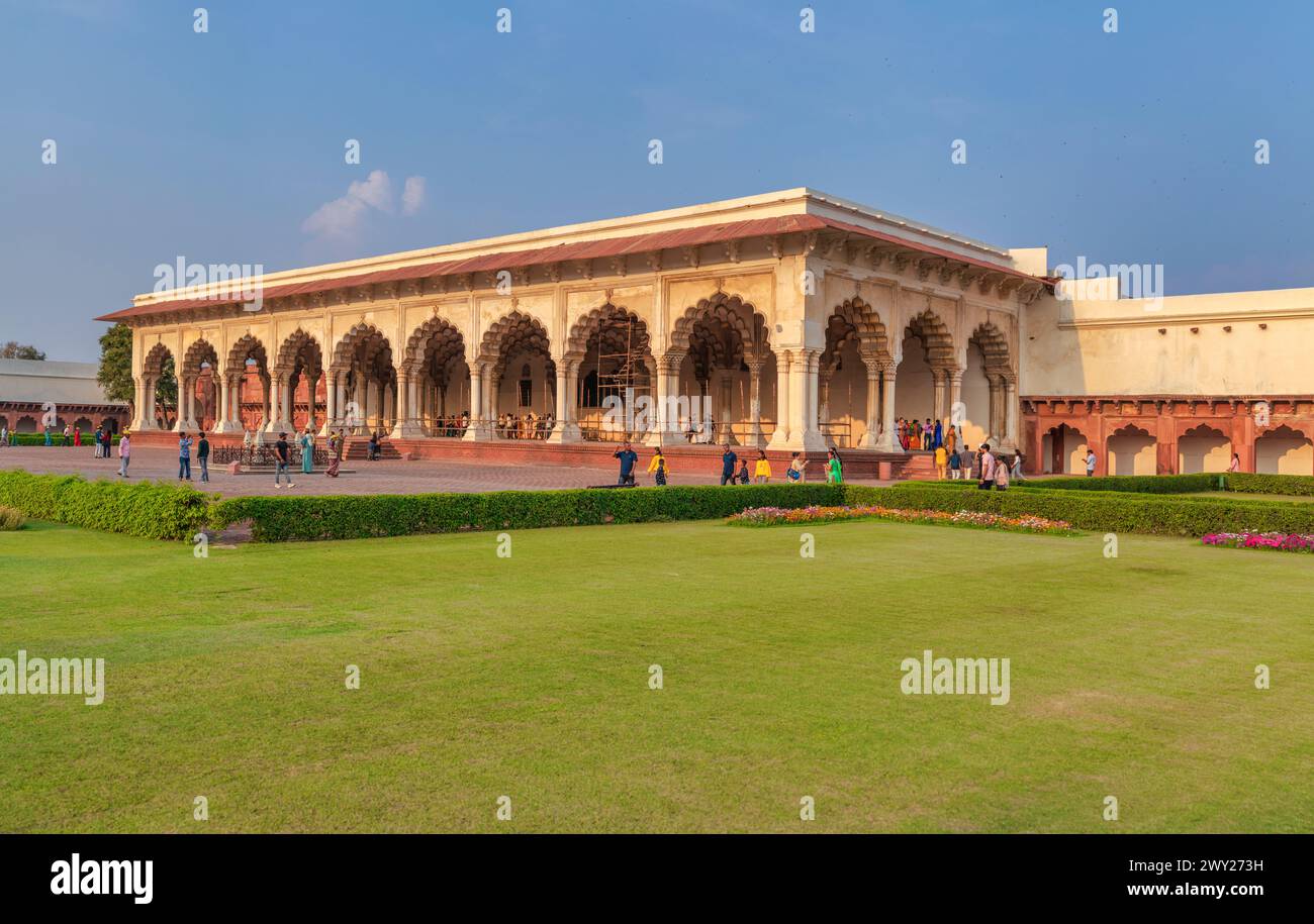 Diwan-i-Am, Hall of Public Audience, Agra Fort, Agra, Uttar Pradesh ...