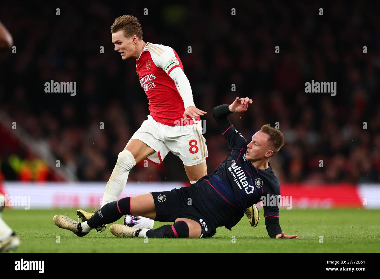 Emirates Stadium, London, UK. 3rd Apr, 2024. Premier League Football ...