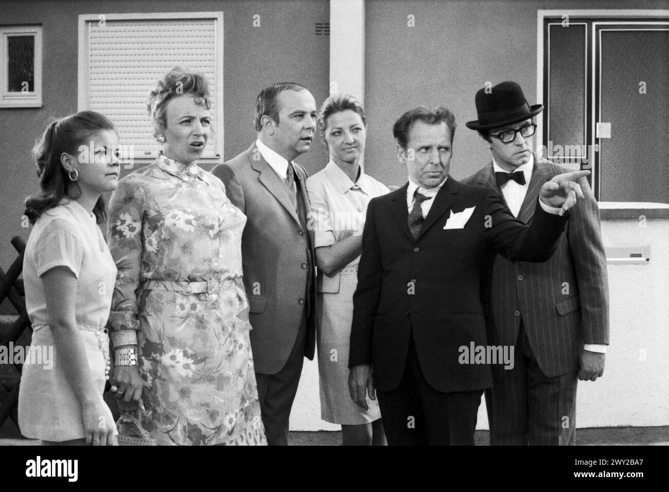 Nachbarn sind zum Ärgern da, Spielfilm, Deutschland 1970, Regie: Peter ...