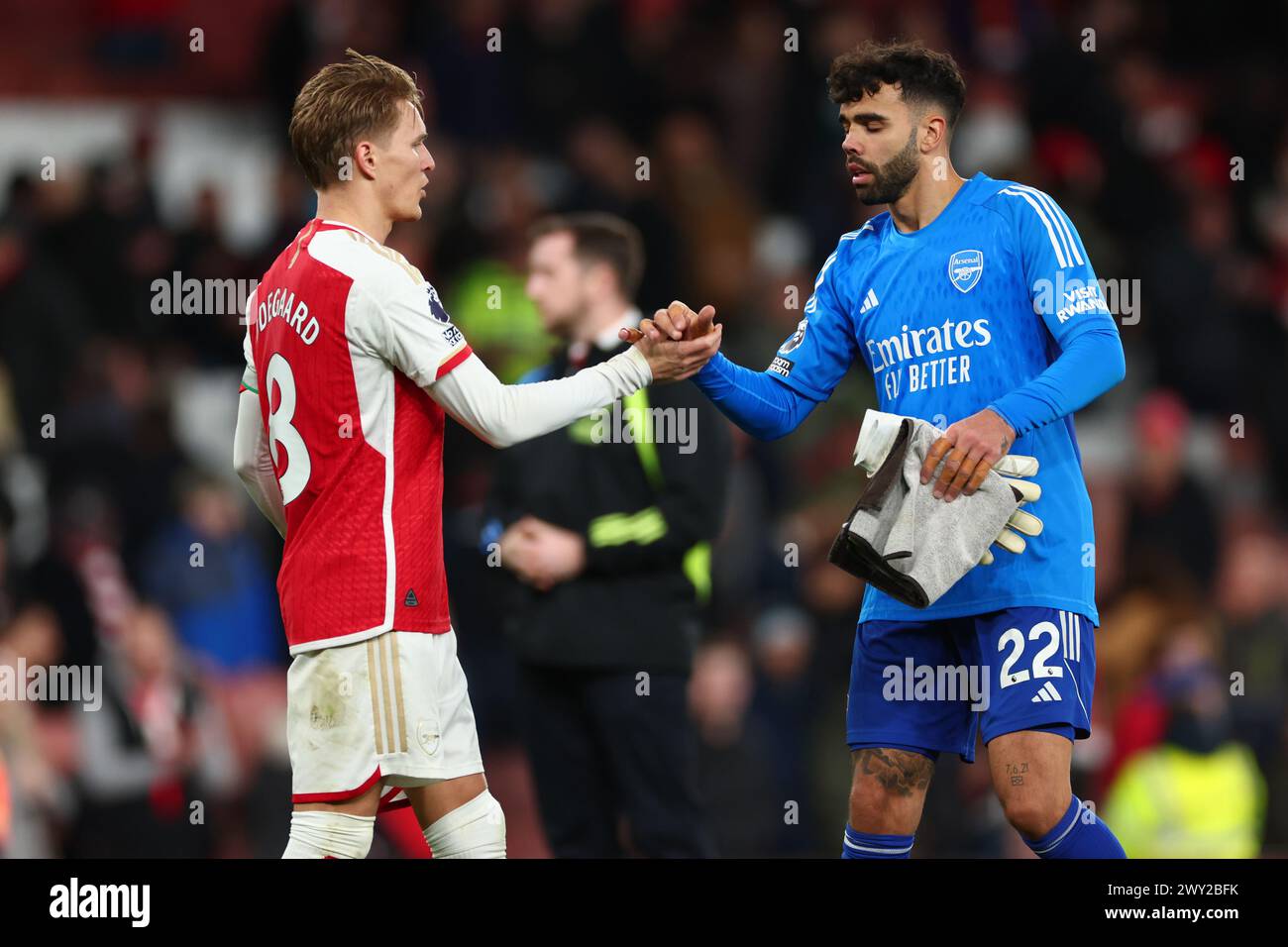 Emirates Stadium, London, UK. 3rd Apr, 2024. Premier League Football ...