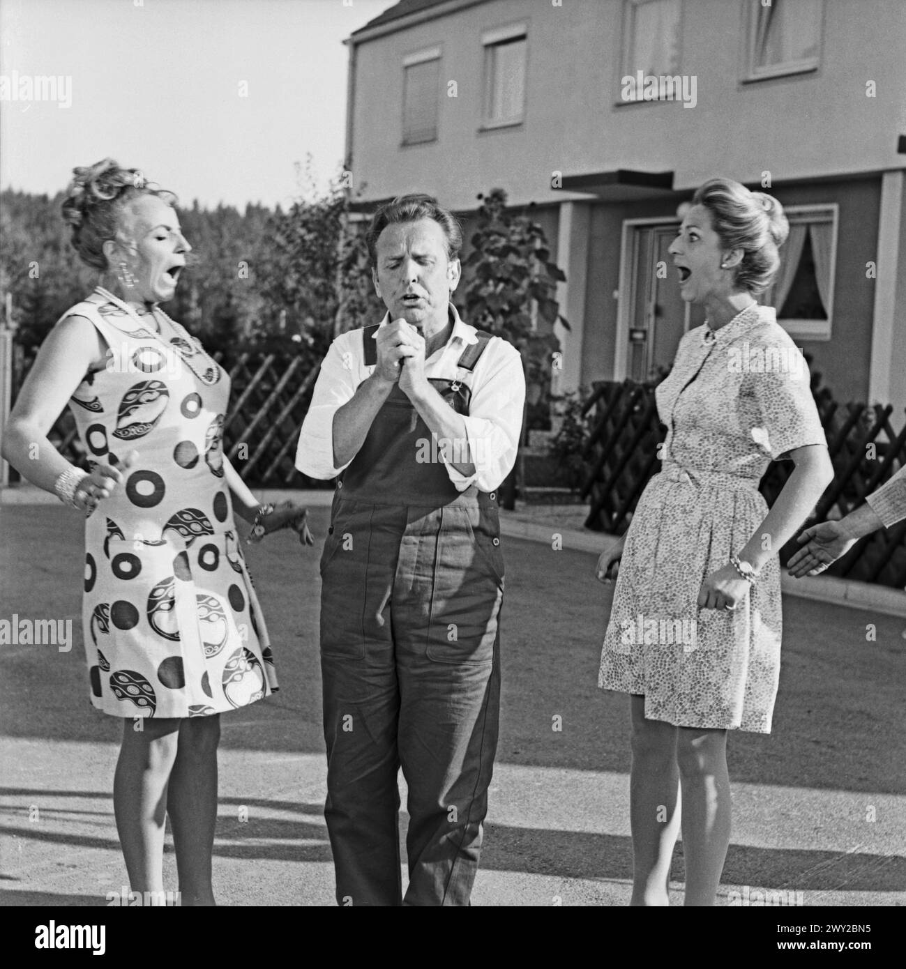 Nachbarn sind zum Ärgern da, Spielfilm, Deutschland 1970, Regie: Peter ...