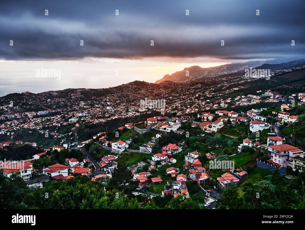 Funchal city town village hi-res stock photography and images - Alamy