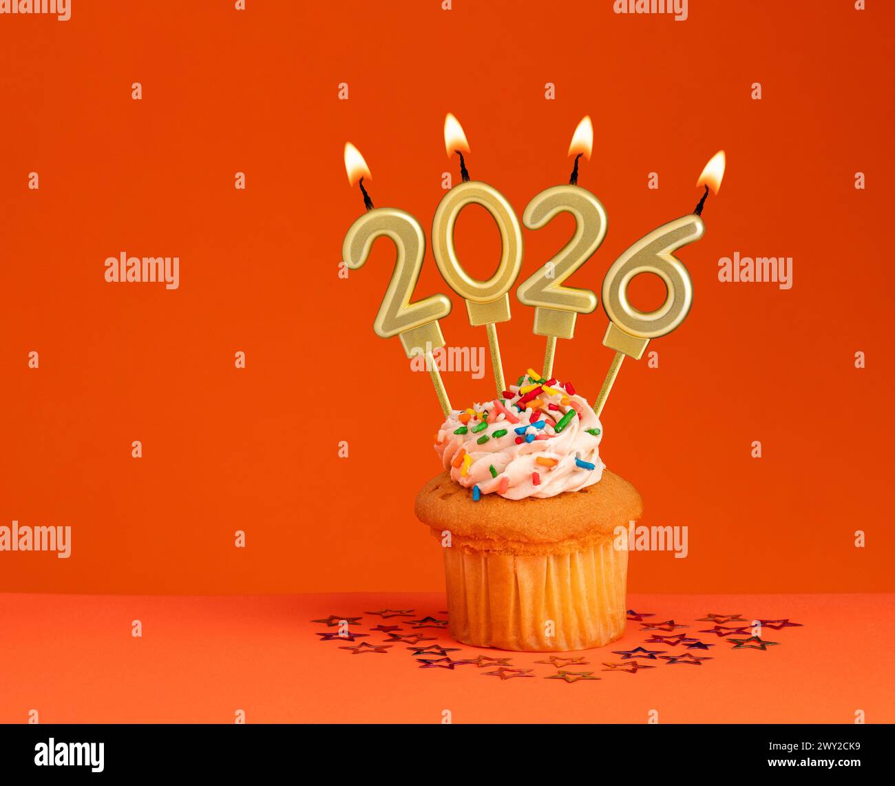 Candles number 2026 for happy new year - New Year's Eve Celebration ...
