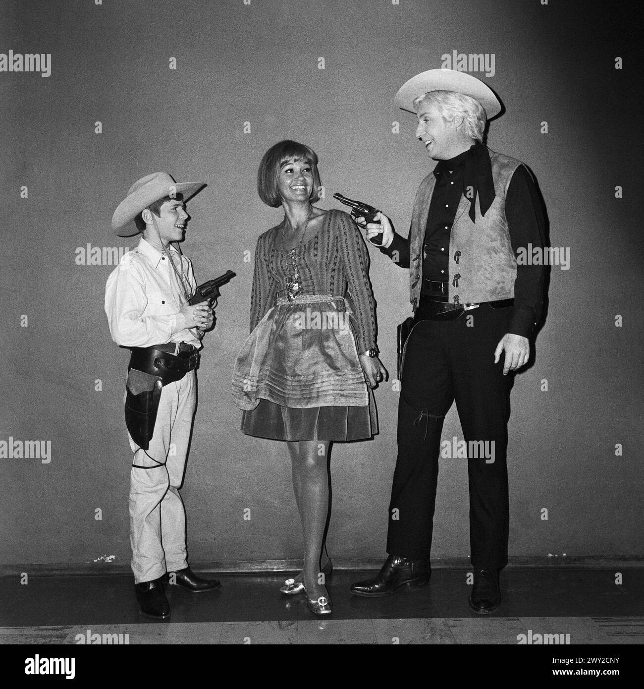 The golden revolver Black and White Stock Photos & Images - Alamy