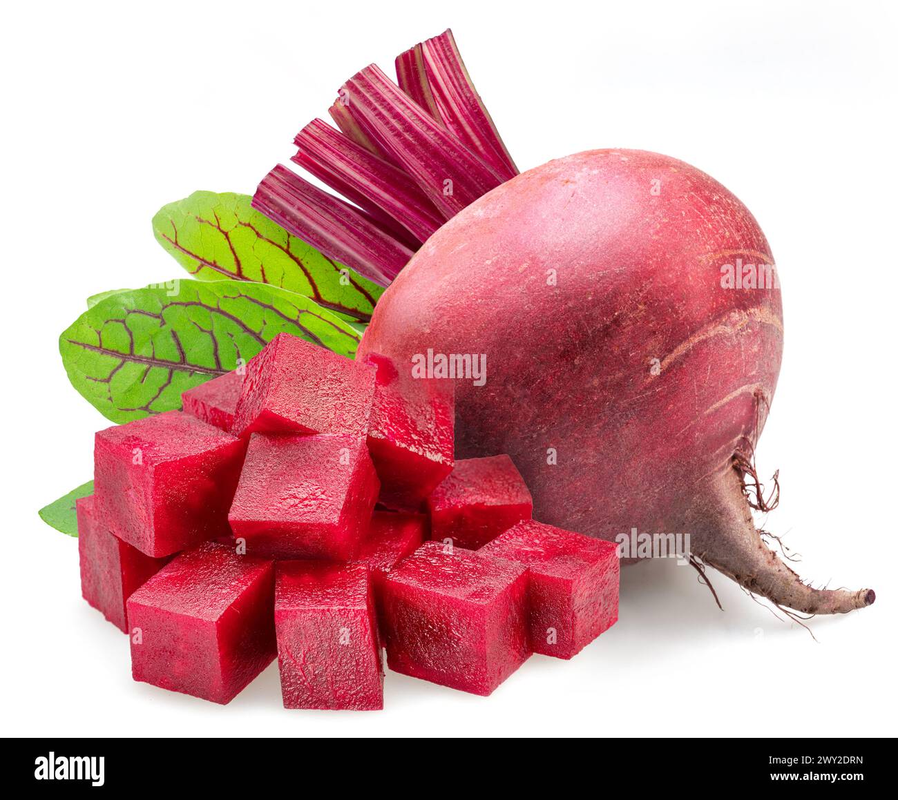 Diced beetroot Cut Out Stock Images & Pictures - Alamy