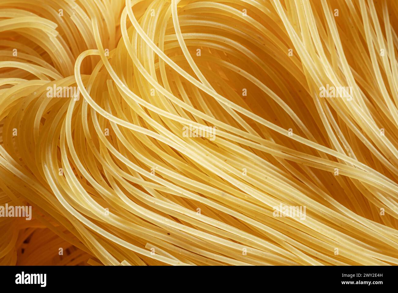Italian pasta vermicelli close-up. Food background Stock Photo - Alamy