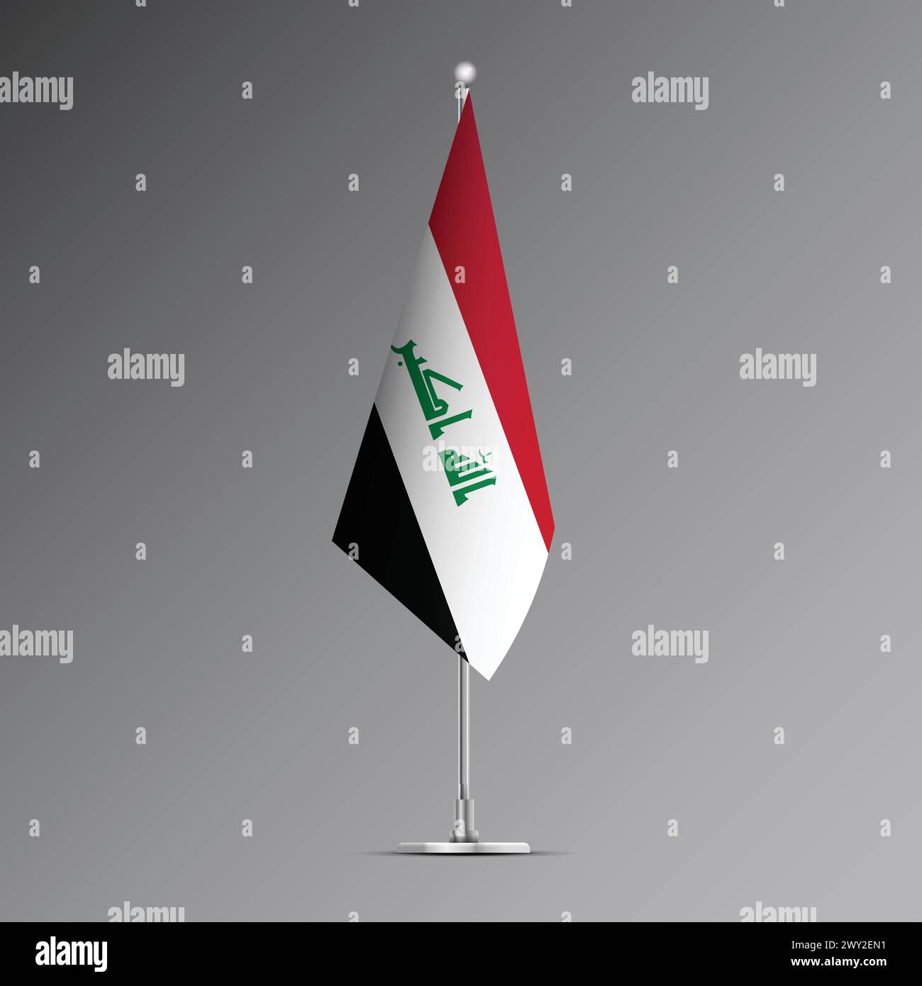 Iraq on flag Stock Vector Images - Alamy