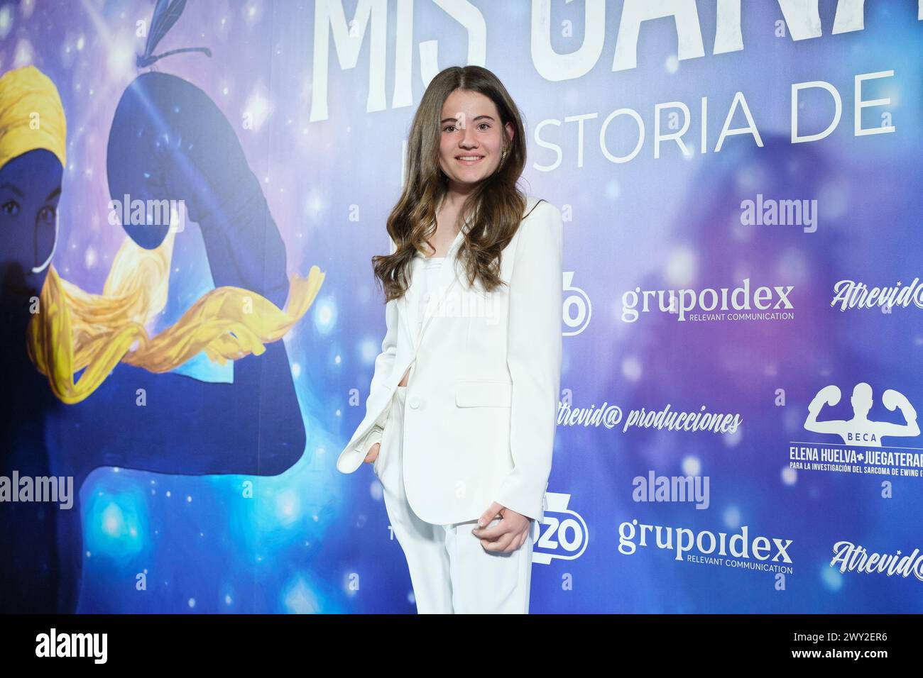 Madrid, Spain. 03rd Apr, 2024. Roberta Fauteck attends the Madrid ...