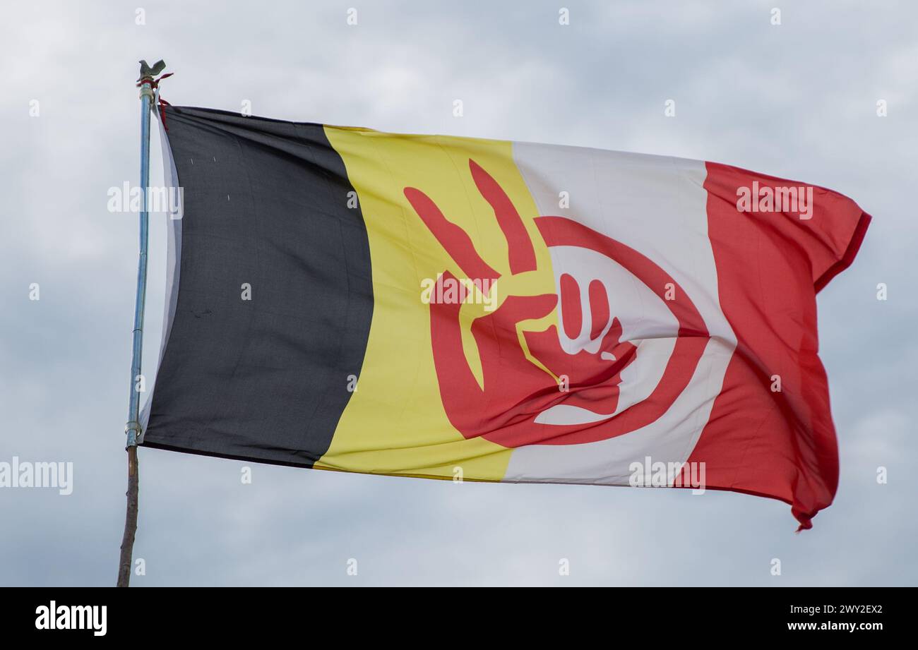 Indigenous Tribal Flags Stock Photo - Alamy