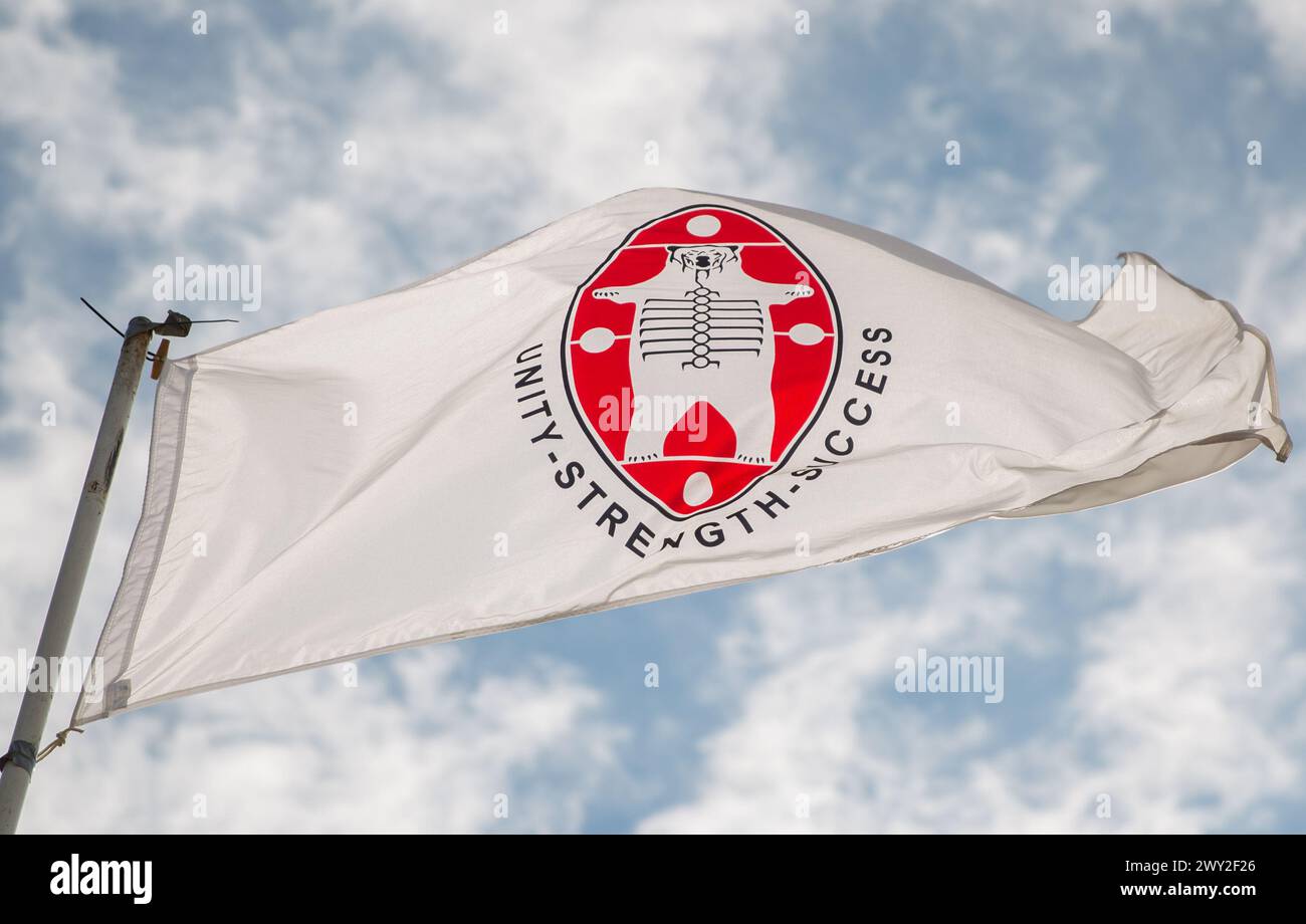 Indigenous Tribal Flags Stock Photo - Alamy