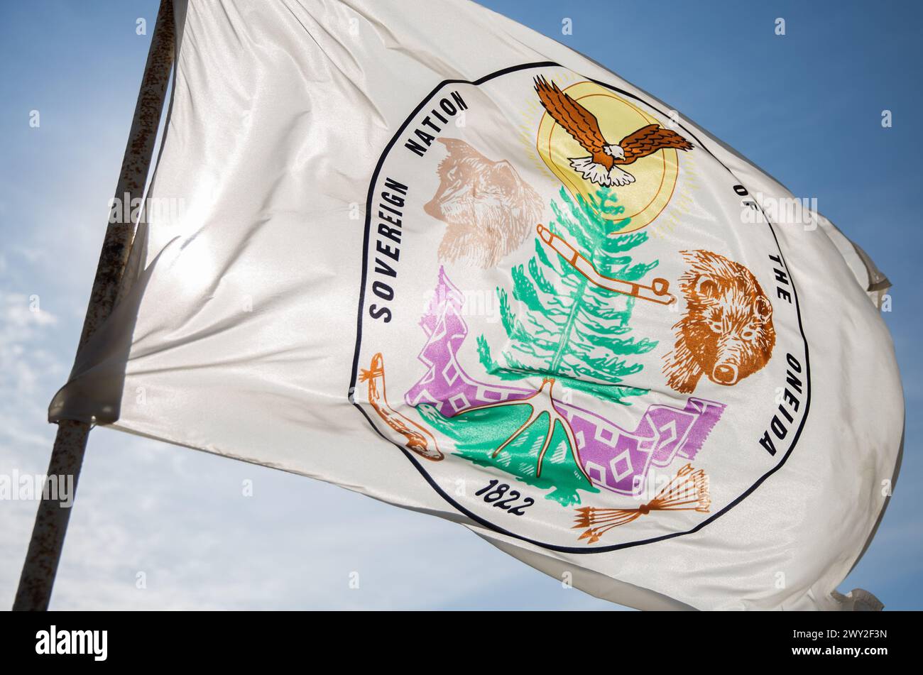 Indigenous Tribal Flags Stock Photo - Alamy