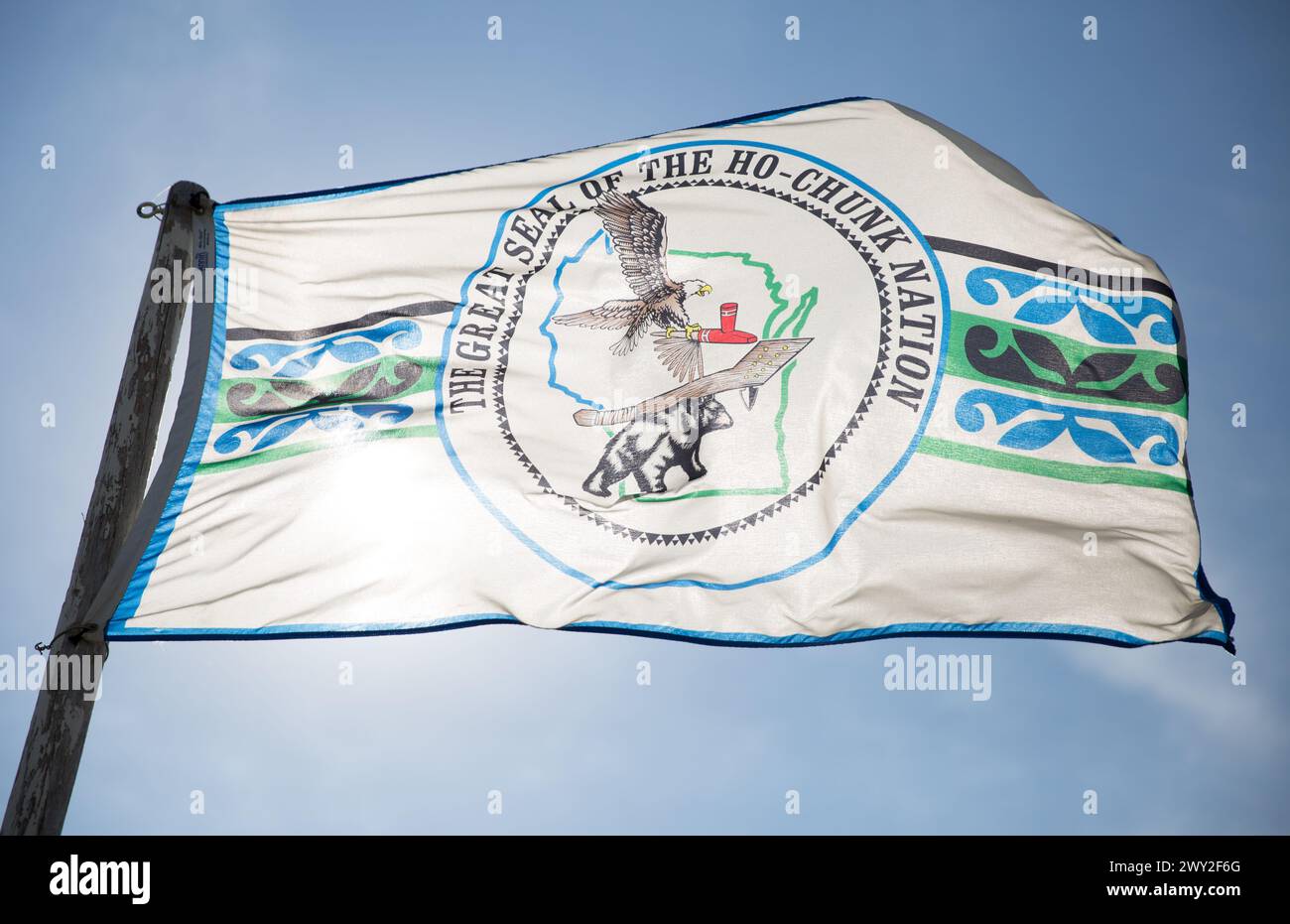 Indigenous Tribal Flags Stock Photo - Alamy