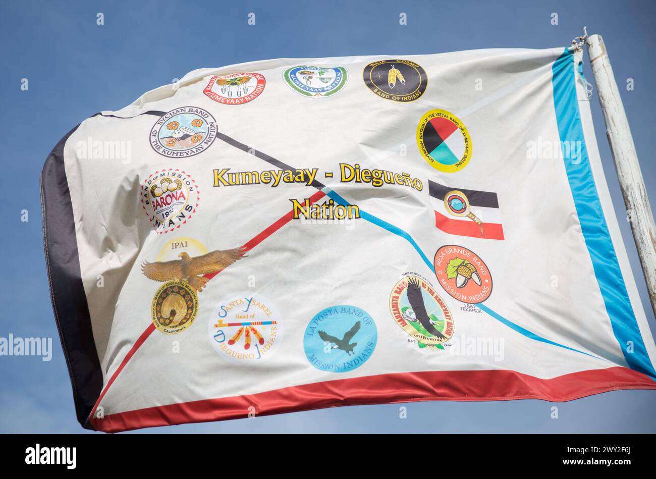 Indigenous Tribal Flags Stock Photo - Alamy