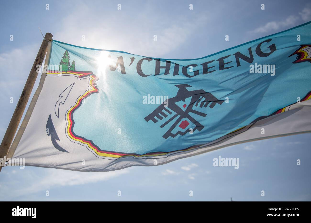Indigenous Tribal Flags Stock Photo - Alamy
